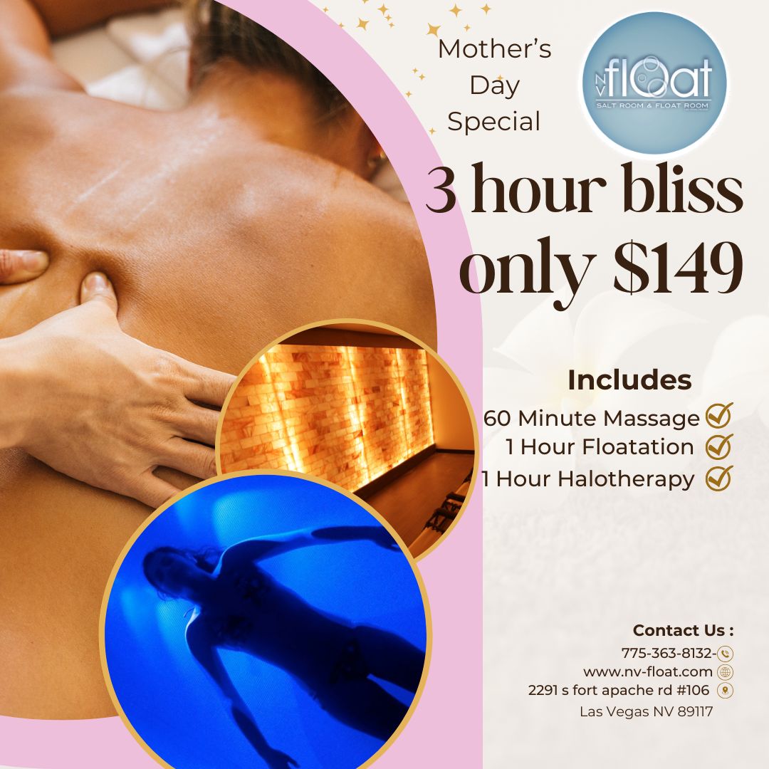 Specials – NV Float Therapy and Massage